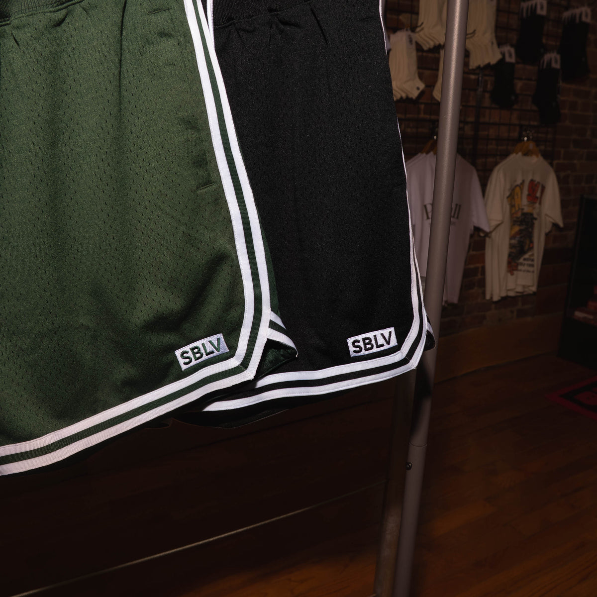 SBLV Basketball Shorts Green – Snkrboxlv